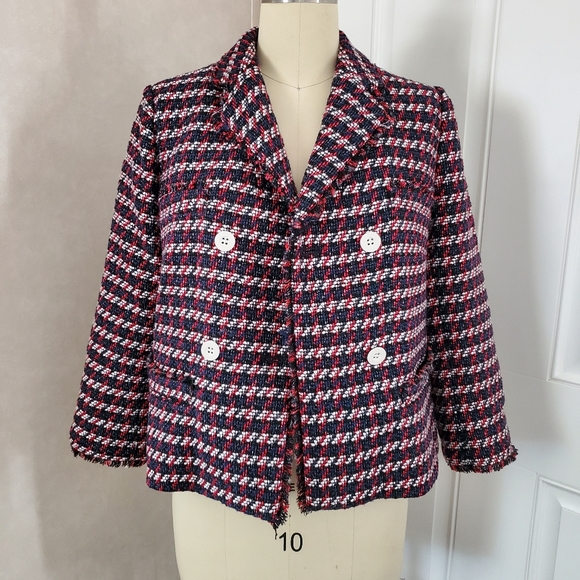 Ann Taylor | Jackets & Coats | Nwt Ann Taylor Tweed Jacket | Poshmark